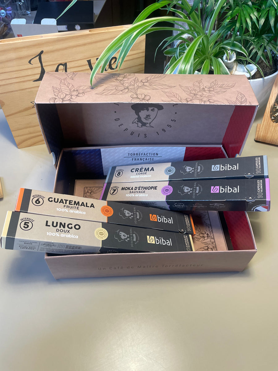 Pack Découverte Café en Capsule – Cafés Bibal