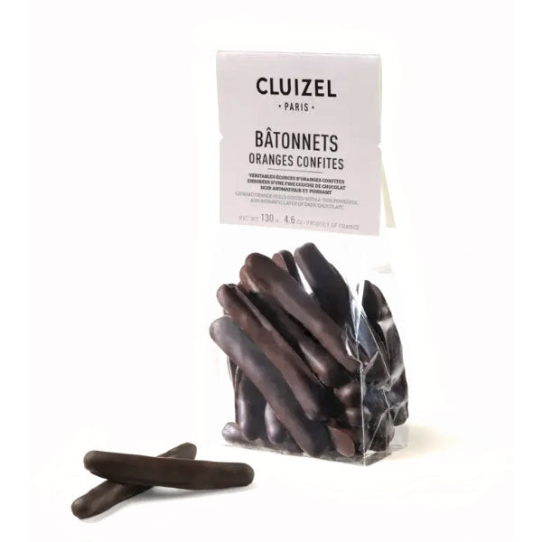 Sachet - Batônnets Orange Confites | Cluizel – Cafés Bibal