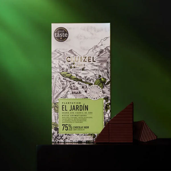 Chocolat Noir 75% - El Jardin | Cluizel – Cafés Bibal